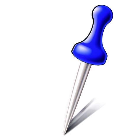 Download Blue Push Pin Png Spr14