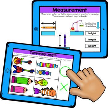 Nonstandard Measurement Digital Activities For Google Slides By Lindsay Keegan