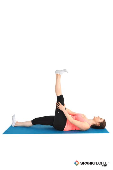 Lay Down Hamstring Stretch