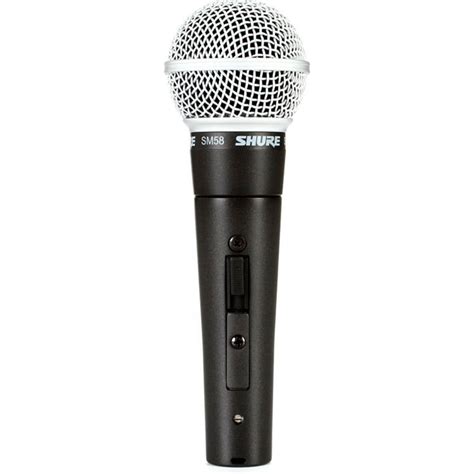 Shure Sm58s Dynamic Vocal Microphone Cardioid With Switch
