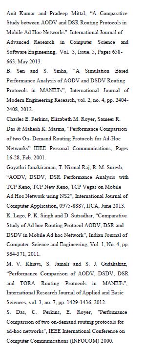 Performance Based Evaluation Of Dsdv Aodv And Dsr Routing Protocols In Manet Research Journal