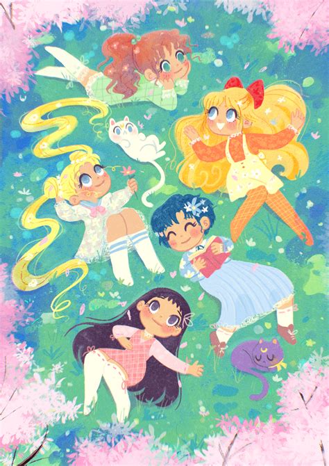 Sailor Scouts For Gallery L A Behance