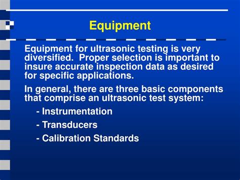 PPT Ultrasonic Testing PowerPoint Presentation Free Download ID 5351653