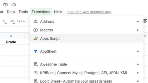 How To Create A Custom Google Sheet Function Using App Script Visual Tables