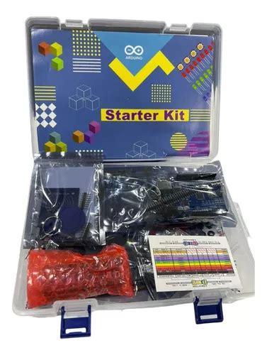 kit arduino uno compatível rfid completo com maleta plastica
