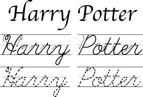Trace Your Name In Cursive Tracing Worksheets