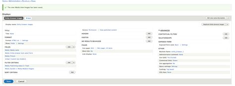 Entities Entity Browser Not Showing Image After Selecting An Entity