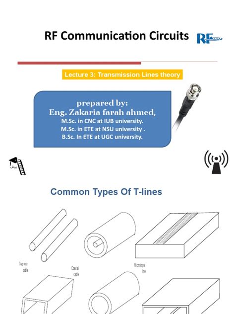 Lecture 1 Transmission Line Theory Version 3 Pdf Transmission Line Waveguide