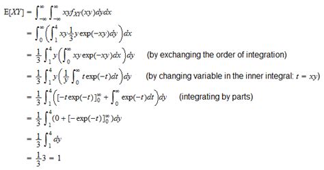 Covariance Definition Based On The Expected Value