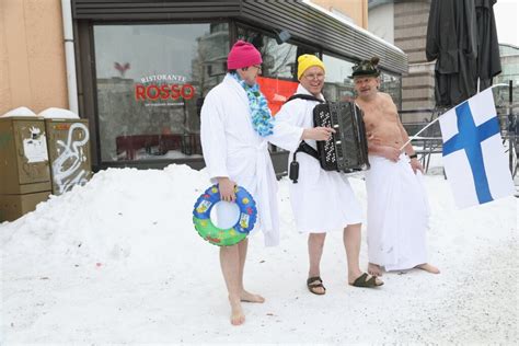Sauna Village Kokkola Winter Accordion
