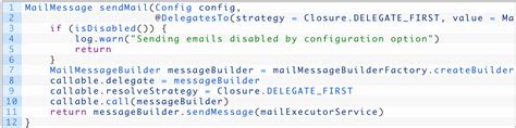 grails multiple mail senders how it works stepwise