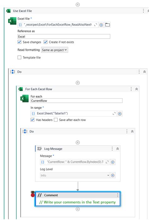 see next value in for each excel row activities uipath community forum