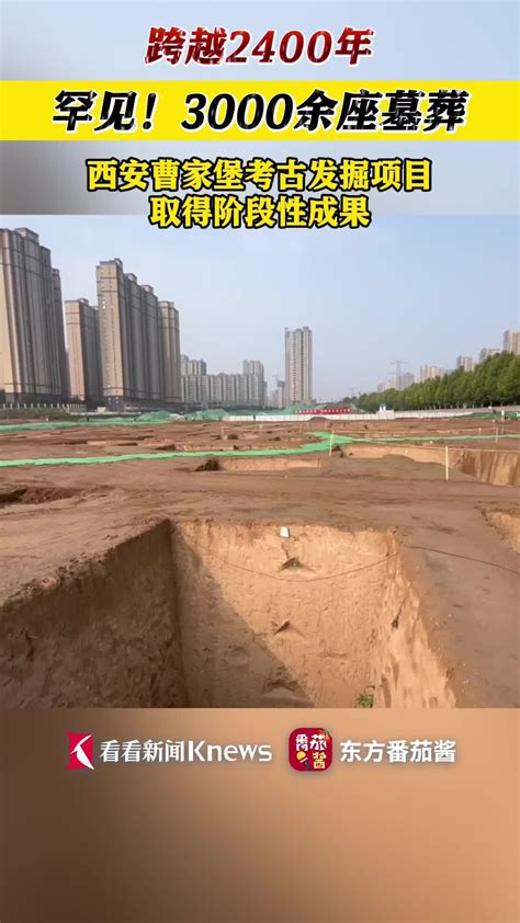 发掘古墓葬3000余座！西安曹家堡考古发掘新进展腾讯新闻