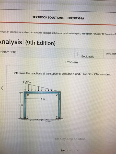 Solved Determine The Reactions At The Supports Assume A And