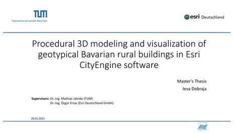 pdf procedural 3d modeling and visualization of geotypical