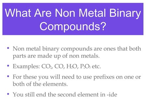 Naming Binary Compounds Part Iii Ppt