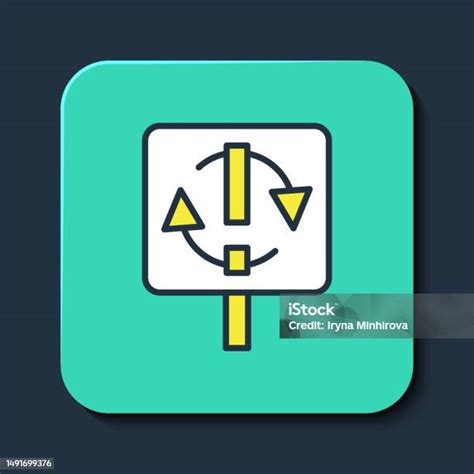 채워진 윤곽선 파란색 배경에 격리된 리사이클 기호 아이콘입니다 원형 화살표 아이콘입니다 환경 재활용은 녹색으로 이동합니다 청록색 스퀘어 버튼 벡터 0명에 대한 스톡 벡터