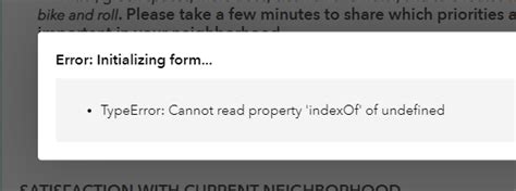 Survey123 Webform Typeerror Cannot Read Property Esri Community