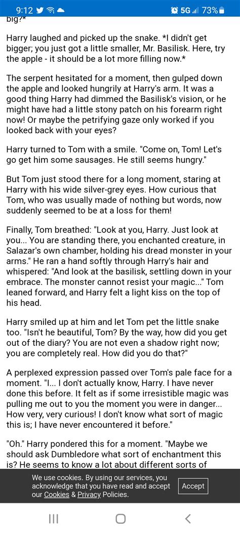 Does Anyone Know What Fanfic This Was From Harrypotterfanfiction