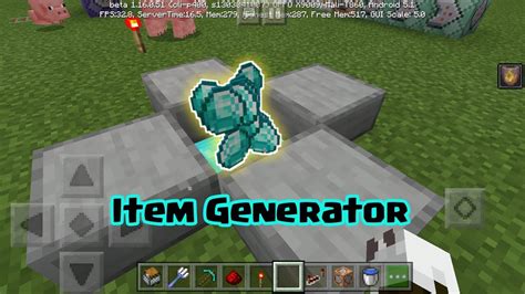 How To Make An Item Generator In Minecraft Using Command Block Youtube