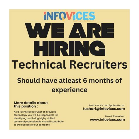 Tushar Rathi On Linkedin Unlock The Power Of Talent Join Our Team As A Technical Recruiter At