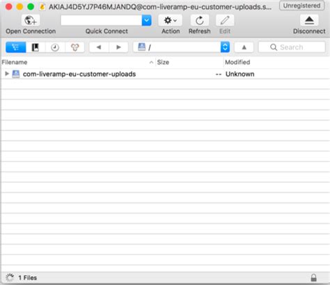 upload an emea data file via liveramp s aws s3 bucket