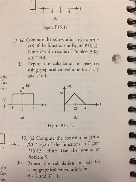 Solved A Compute The Convolution Yt Ft Vt Of The