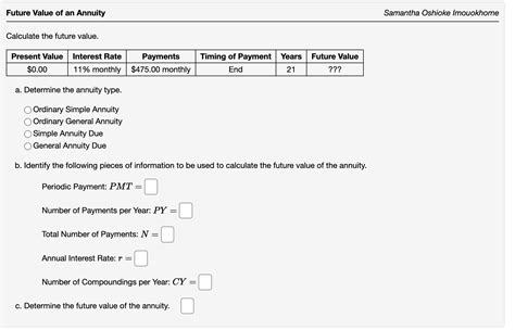 [solved] Calculate The Future Value A Determine Solutioninn