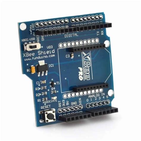 Bluetooth Xbee Shield Blue Pcb Electronics