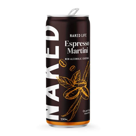 Naked Life Non Alcoholic Spirits Espresso Martini From Australia