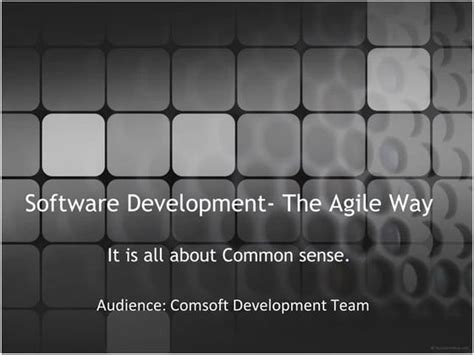 Agile Model Development Software Enggpptx