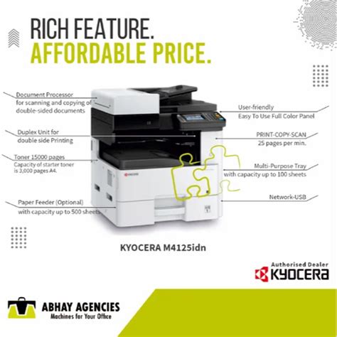 Laser Kyocera Ecosys M4125idn At Best Price In Surat Id 2852702096191