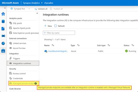 Azure Synapse Advantages Managed Vnet Microsoft Qanda