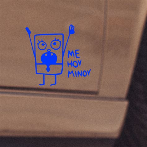 챈스커스텀디자인 😀 스폰지밥 스폰지밥스티커 자동차스티커 차량용스티커 자동차꾸미기