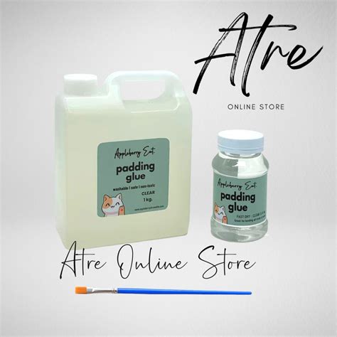 Padding Glue Clear For Diy Notepad Free Brush Shopee Philippines