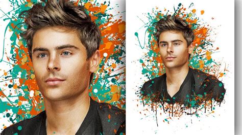 Как сделать портрет в стиле дрим арт в Photoshop Уроки по Adobe