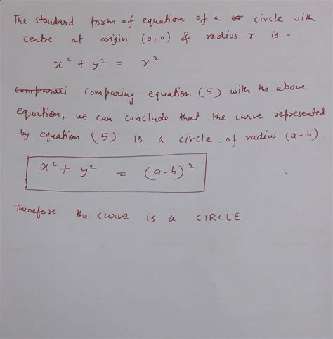 [solved] if a and b are fixed numbers find parametric equations for
