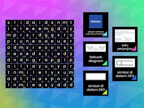 k3 bahagian a wordsearch