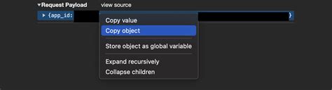 Json How To Copy Request Payload In Chrome On Mac Stack Overflow