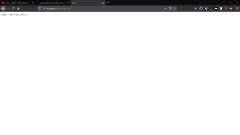 unhandledpromiserejectionwarning · issue 4 · webdevsimplified url shortener · github