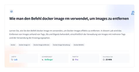 Wie Man Den Befehl Docker Image Rm Verwendet Um Images Zu Entfernen