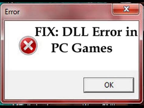 HOW TO FIX MOST GAME DLL ERRORS YouTube