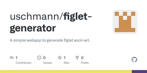 Github Uschmannfiglet Generator A Simple Webapp To Generate Figlet