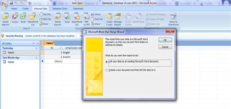 Convert Access Report To Word Document Step By Step