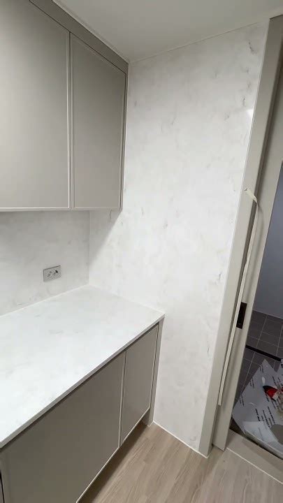 싱크대 상판 교체 Lx하이막스 오로라크림 인조대리석 싱크대상판 인천 신축아파트 Youtube