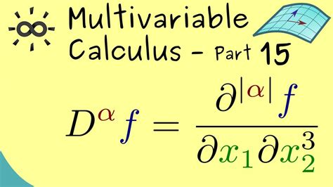 Multivariable Calculus 15 Multi Index Notation Youtube