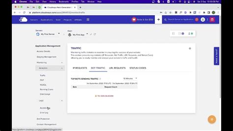 Cloudways Dashboard Application Youtube