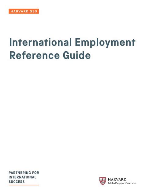 pdf international employment reference guide dokumen tips