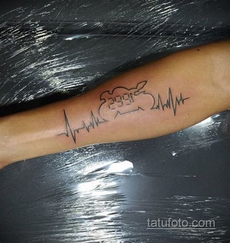 🖤 Тату пульс на руках и не только 58 фото