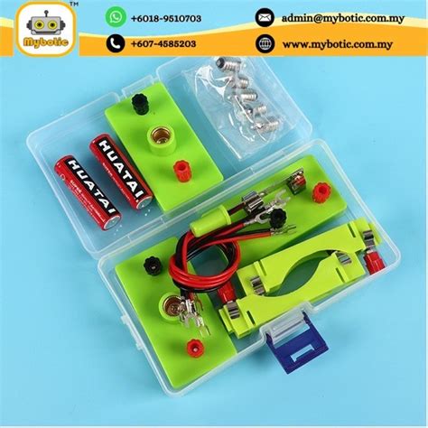 Experiment Box Physics And Electrical Equipment Series And Parallel Light Bulbs Electric Circuit